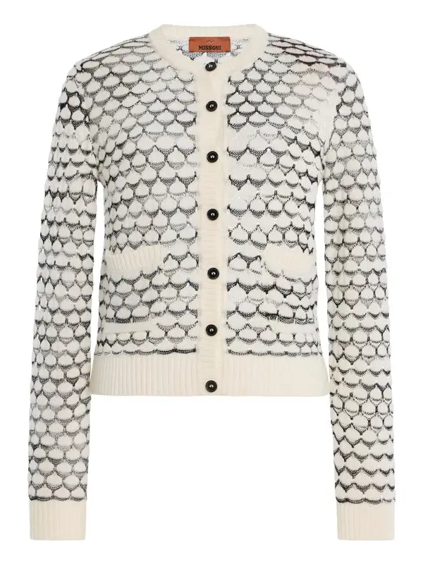 Missoni Cashmere Knit Cardigan - Multi