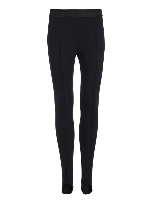 Wardrobe.NYC Opaque Stirrup Legging - Black