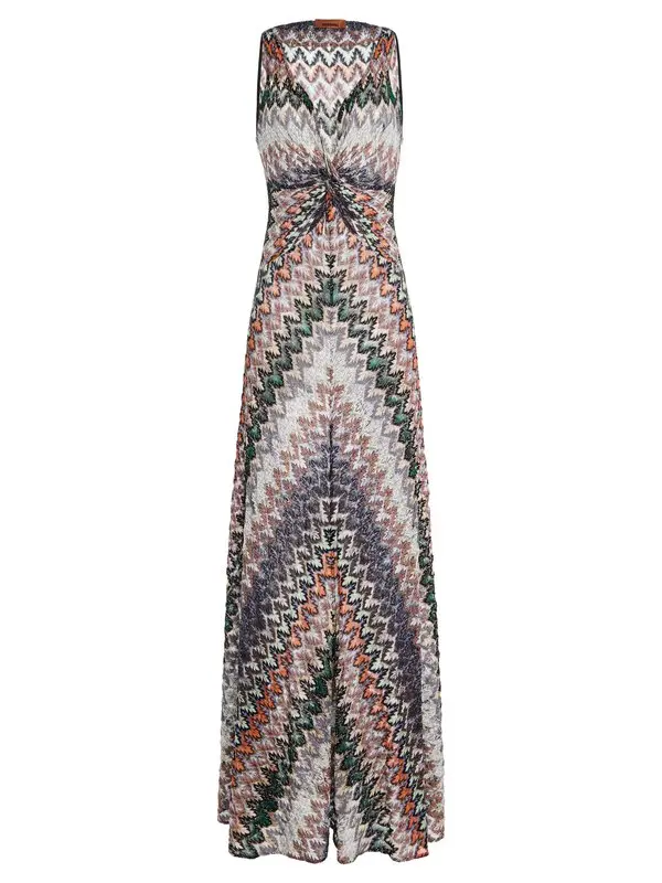 Missoni Metallic-knit Maxi Dress - Multi