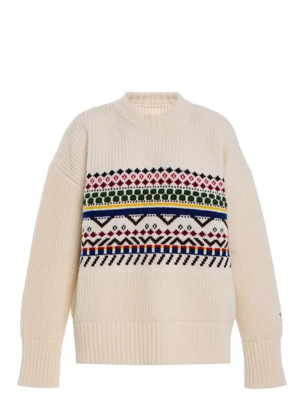 WITH NOTHING UNDERNEATH Chamonix Wool Sweater - White