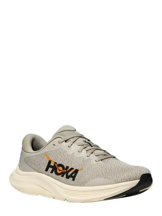HOKA® Solimar 2 Training Shoe - Oyster Mushroom/yellow