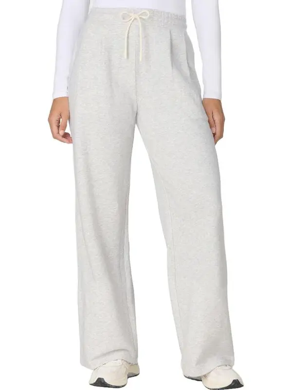 Sweaty Betty Revive Track Pants - Ice Grey Marl
