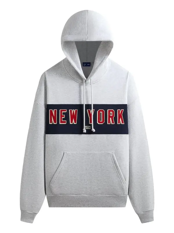Kith For The New York Rangers Nelson Hoodie - Grey