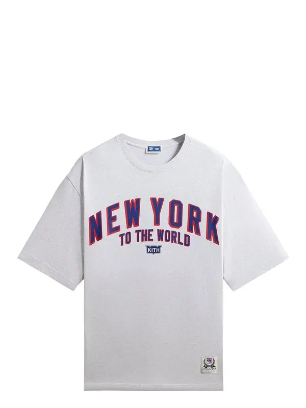 Kith New York Rangers Vintage Jones Tee - Grey