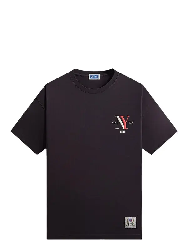 Kith For New York Rangers Vintage Tee - Black