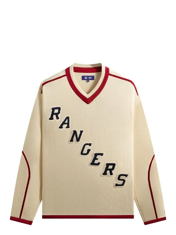 Kith For The New York Rangers Beau Sweater - Cream