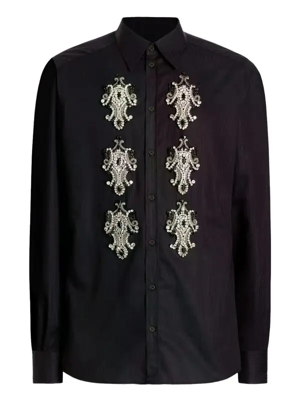 Dolce & Gabbana Embellished Shirt - Black
