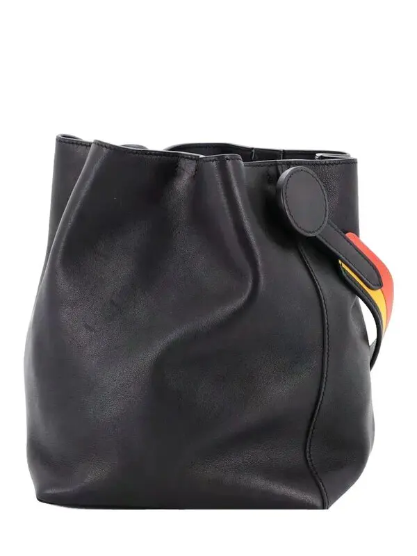Hermès Licol Bag Evercolor 17 Bucket Bag - Black