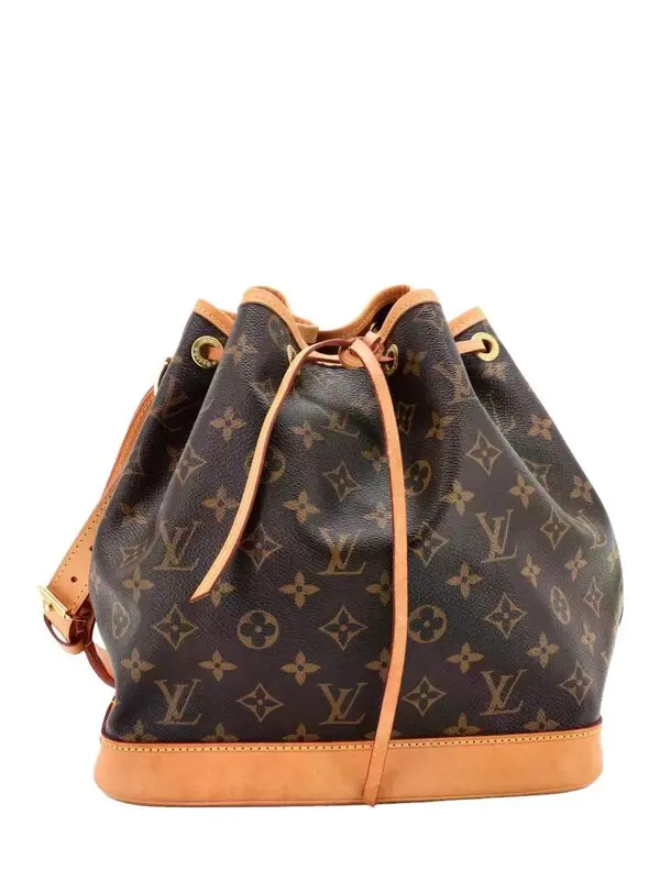 LOUIS VUITTON Petit Noe Nm Handbag Monogram Canvas - Brown