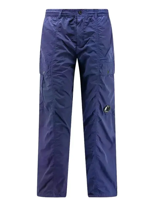 C.P. COMPANY Lens-detail Cargo Pants - Blue