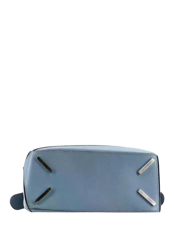 Loewe Puzzle Leather Small Satchel - Blue
