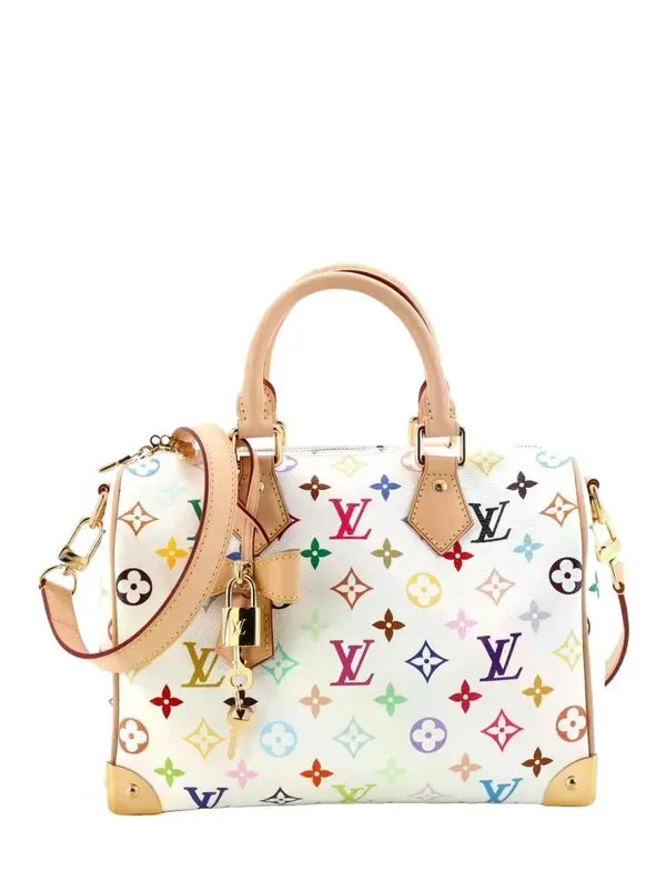 LOUIS VUITTON X Takashi Murakami Speedy Soft Bandouliere 25 - Multicolour