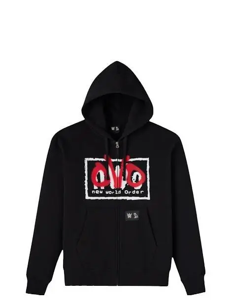 OVO X Wwe New World Order Fullzip Hoodie - Black