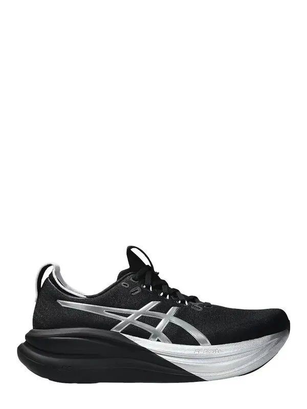Asics Gel-nimbus 28in Athletic Sneakers - Platinum/black