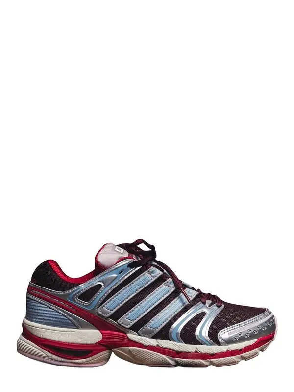 Adidas Adistar Control 5 Athletic Sneakers - Silver/burgundy/light Blue