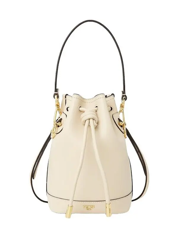 Fendi Mon Tresor Bucket Bag - Ivory