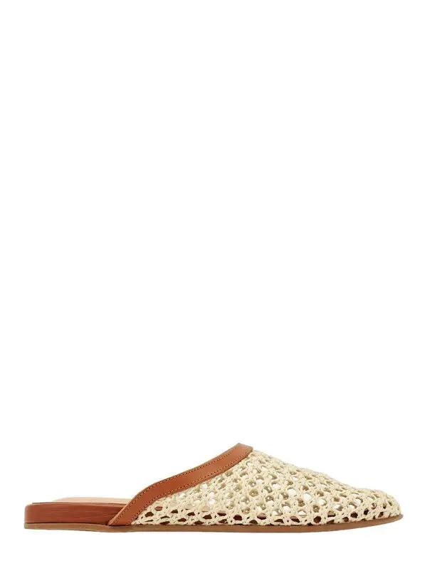 ANCIENT GREEK SANDALS The Slipper Raffia - Natural
