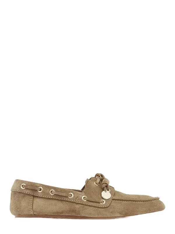 ANCIENT GREEK SANDALS Pliaria Boat Shoe - Military