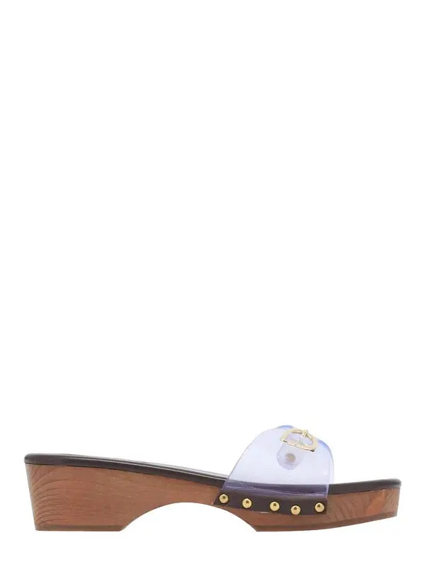 ANCIENT GREEK SANDALS Omonia Clog Sandal - Clear