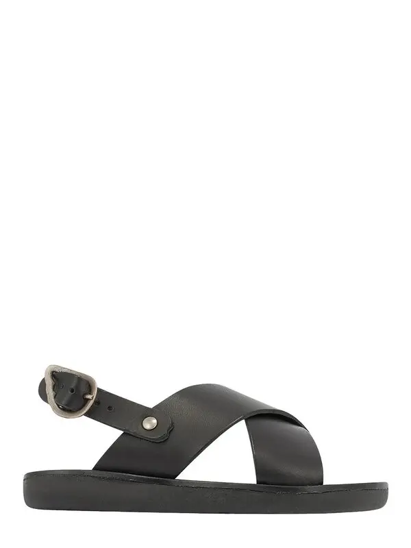 ANCIENT GREEK SANDALS Little Maria Soft Sandals - Black