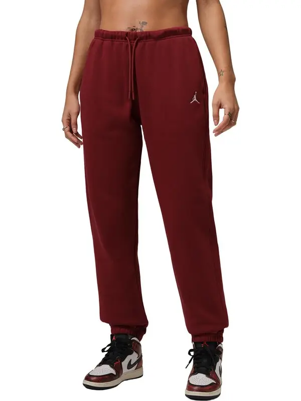 JORDAN Brooklyn Fleece Pants - Red