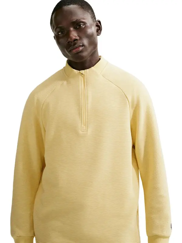 Nike Par Therma-fit 1/2-zip Golf Top - Yellow
