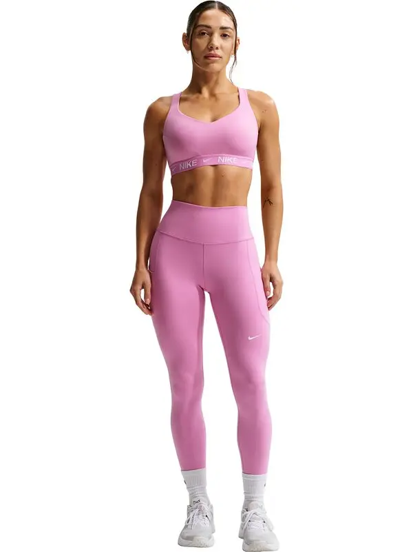 Nike One High-waisted 7/8 Leggings With Pockets - Purple