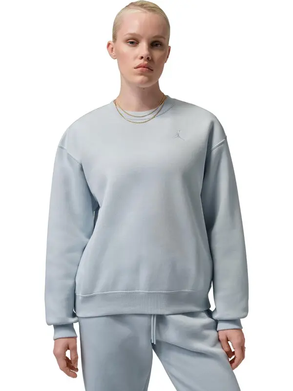 JORDAN Brooklyn Fleece Crew-neck Sweatshirt - Blue