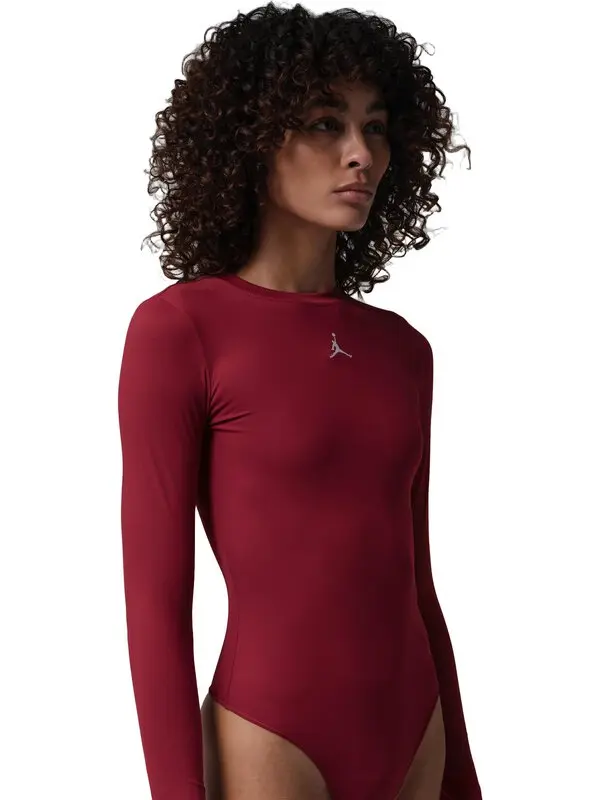 JORDAN Brooklyn Essentials Bodysuit - Red