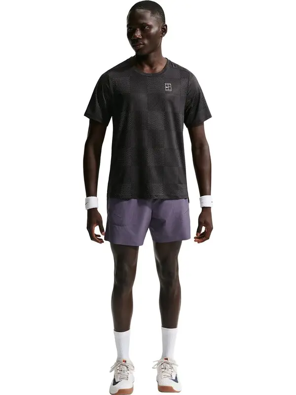 Nike Court Advantage Dri-fit 6" Tennis Shorts - Purple