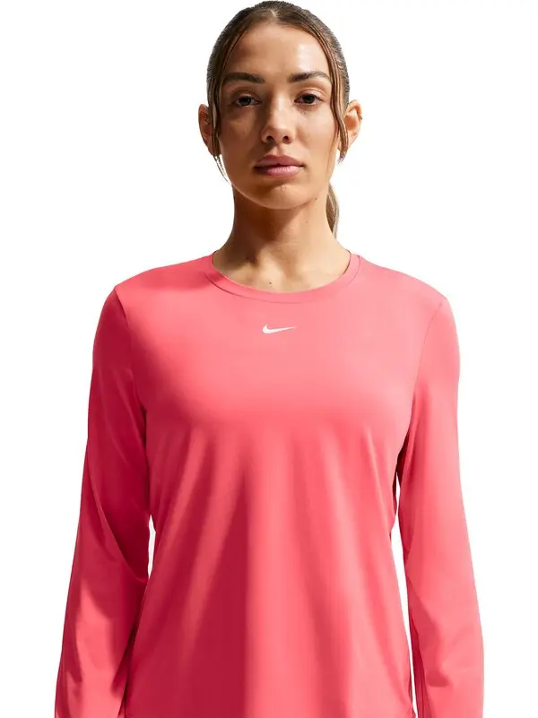 Nike Classic Dri-fit Long-sleeve Top - Pink