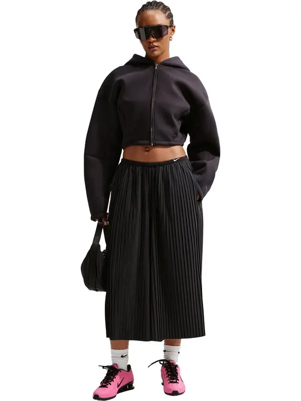Nike Sportswear Oversized Mid-rise Culotte Pants - Black