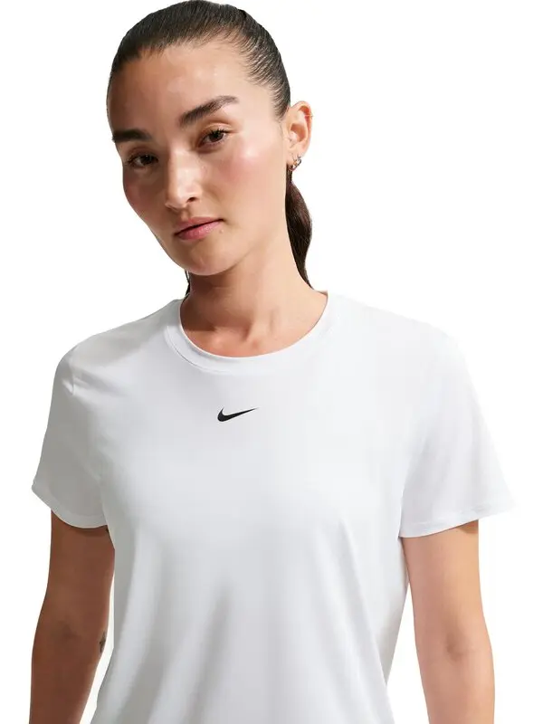 Nike Classic Dri-fit Short-sleeve Top - White