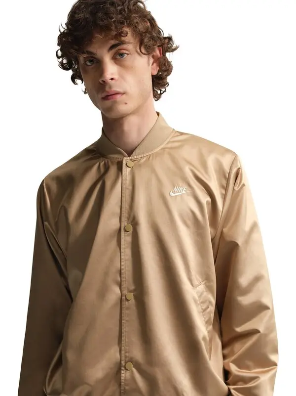Nike Sportswear Club Varsity Jacket - Brown