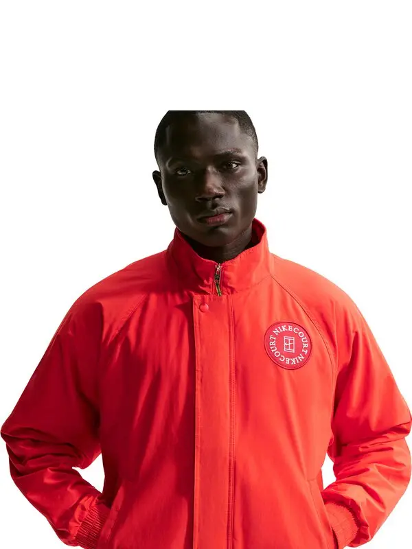 Nike Court Heritage Tennis Jacket - Red