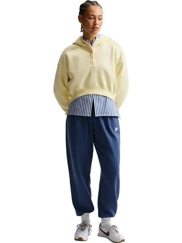 Nike Sportswear Club Fleece Mid-rise Oversized Sweatpants - Blue