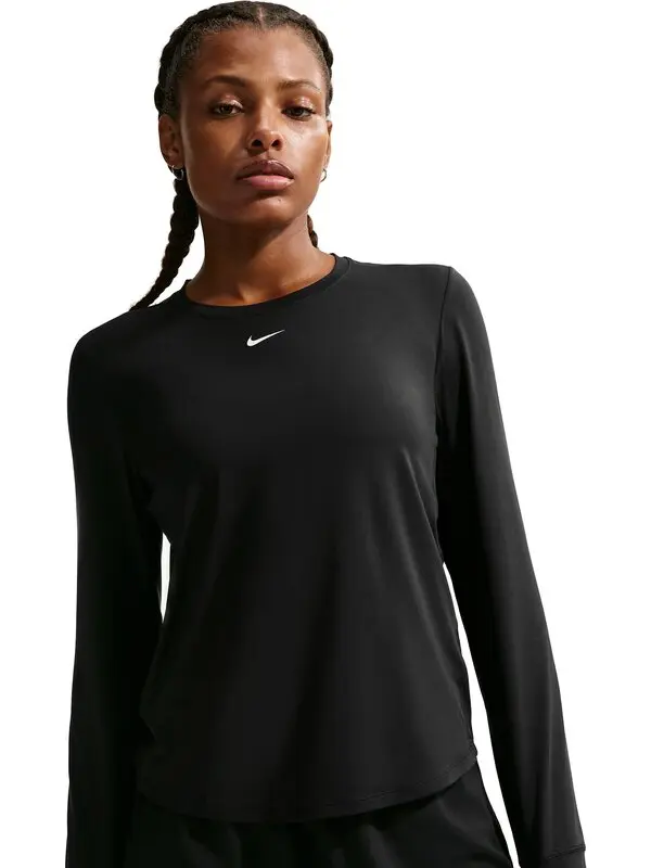 Nike Classic Dri-fit Long-sleeve Top - Black
