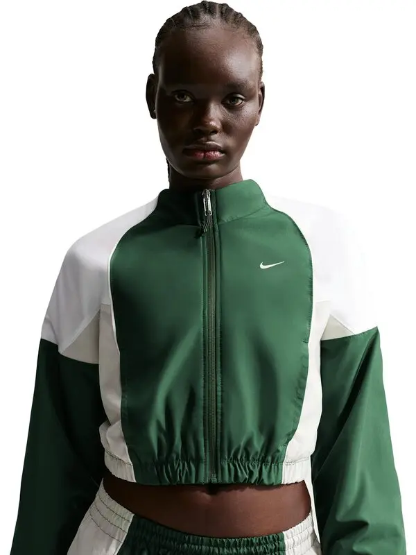 Nike Sportswear Shrunken Track Jacket - Green