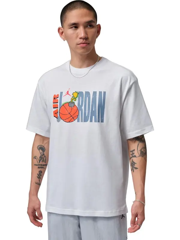 JORDAN Graphic T-shirt - White