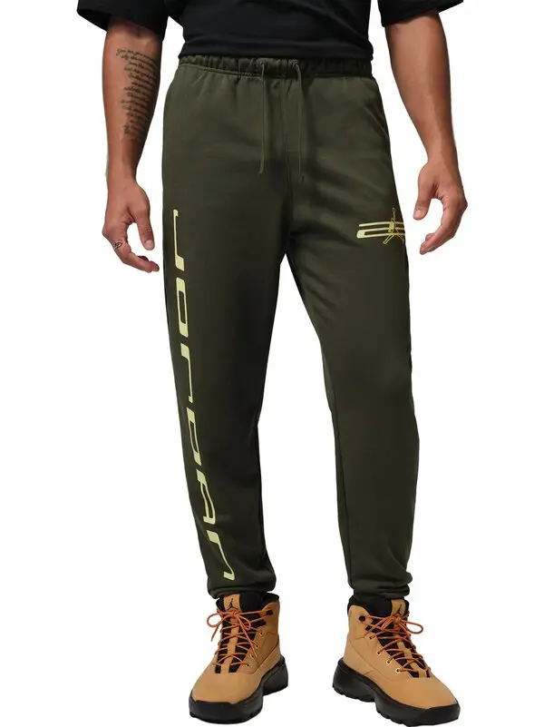 JORDAN Sport Crossover Dri-fit Fleece Pants - Green