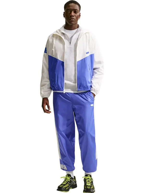 Nike Windrunner Woven Graphic Pants - Blue