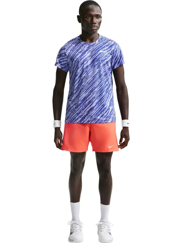 Nike Nikecourt Victory 7" Tennis Shorts - Orange