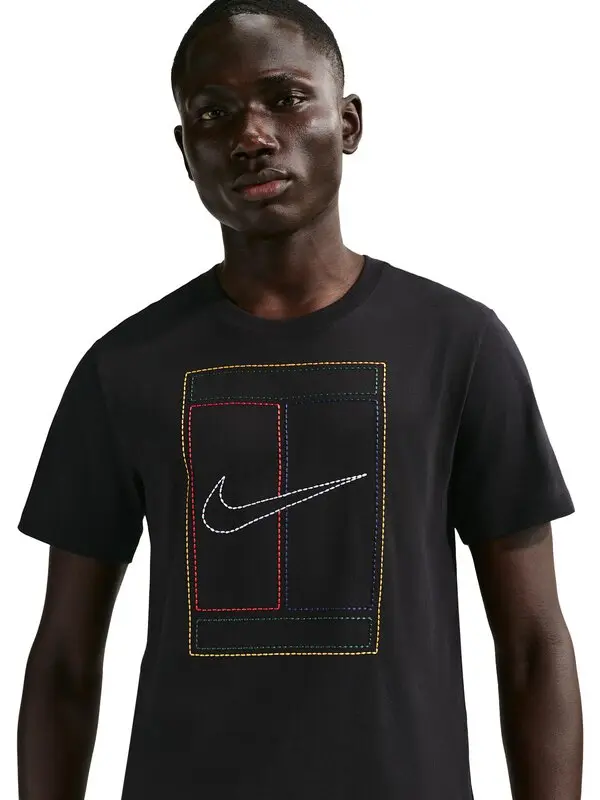 Nike Court Heritage T-shirt - Black