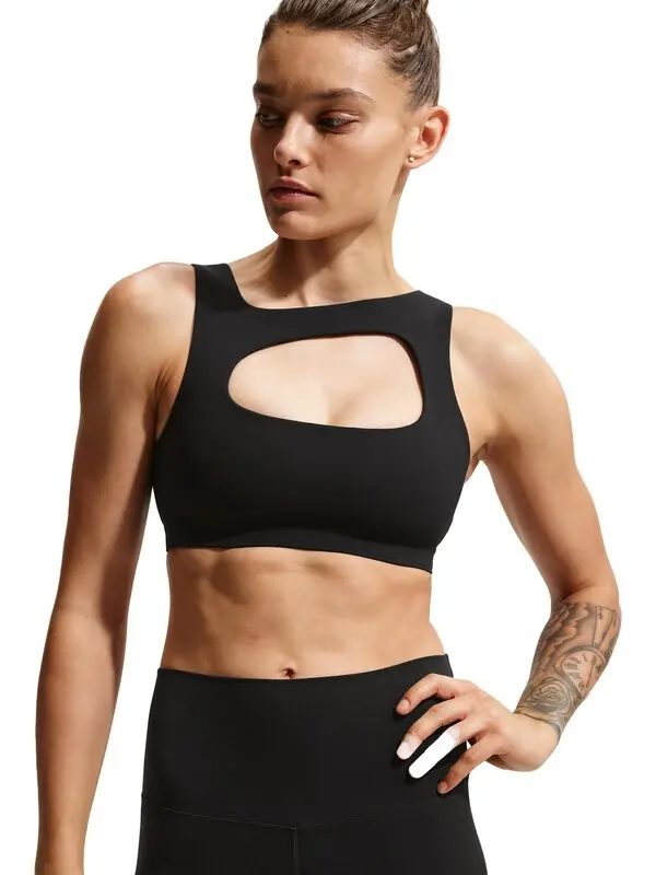 Nike Zenvy Light-support Lightly Lined Sports Bra - Black