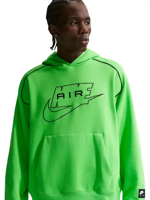 Nike Air Fleece Pullover Hoodie - Green