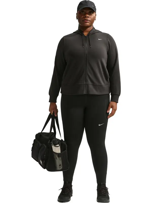 Nike One High-waisted 7/8 Leggings With Pockets - Black