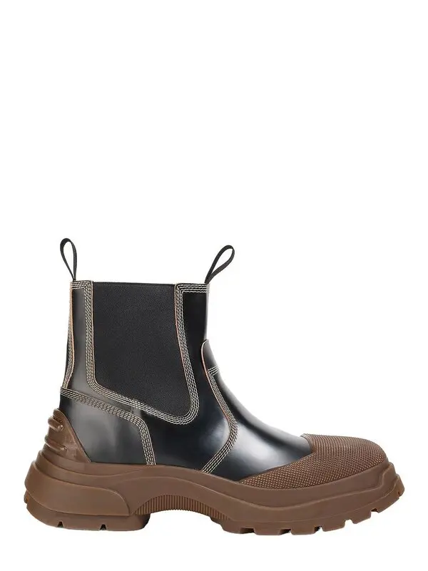 MAISON MARGIELA Alex Leather Chelsea Boots - Black