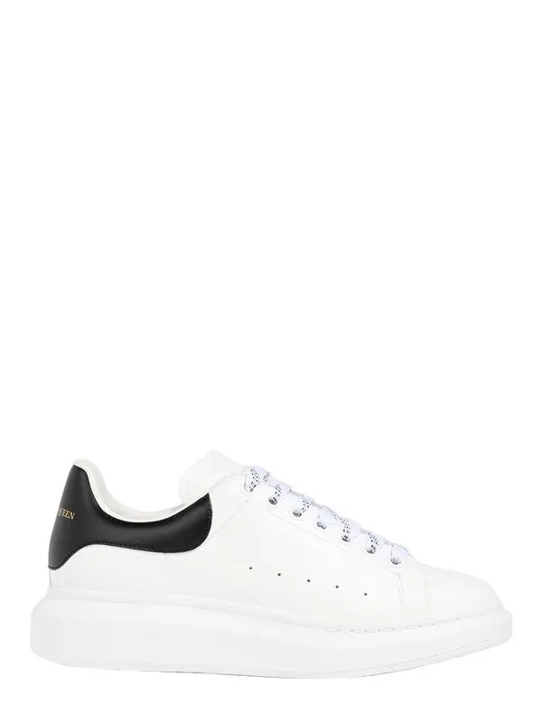 Alexander McQueen Leather Sneakers - White