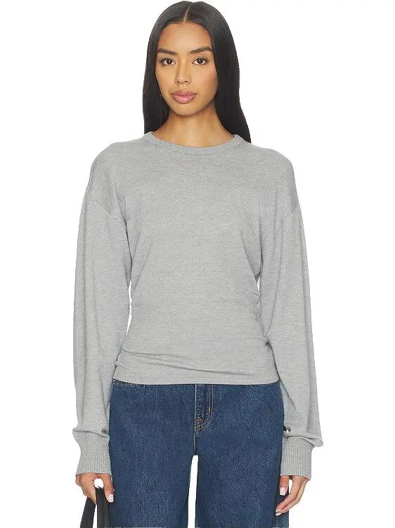 LOVERS AND FRIENDS Ebba Pullover Sweater - Heathery Grey