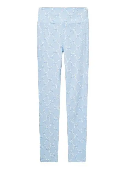 LoveShackFancy Bluebee Leggings - Chilled Blue